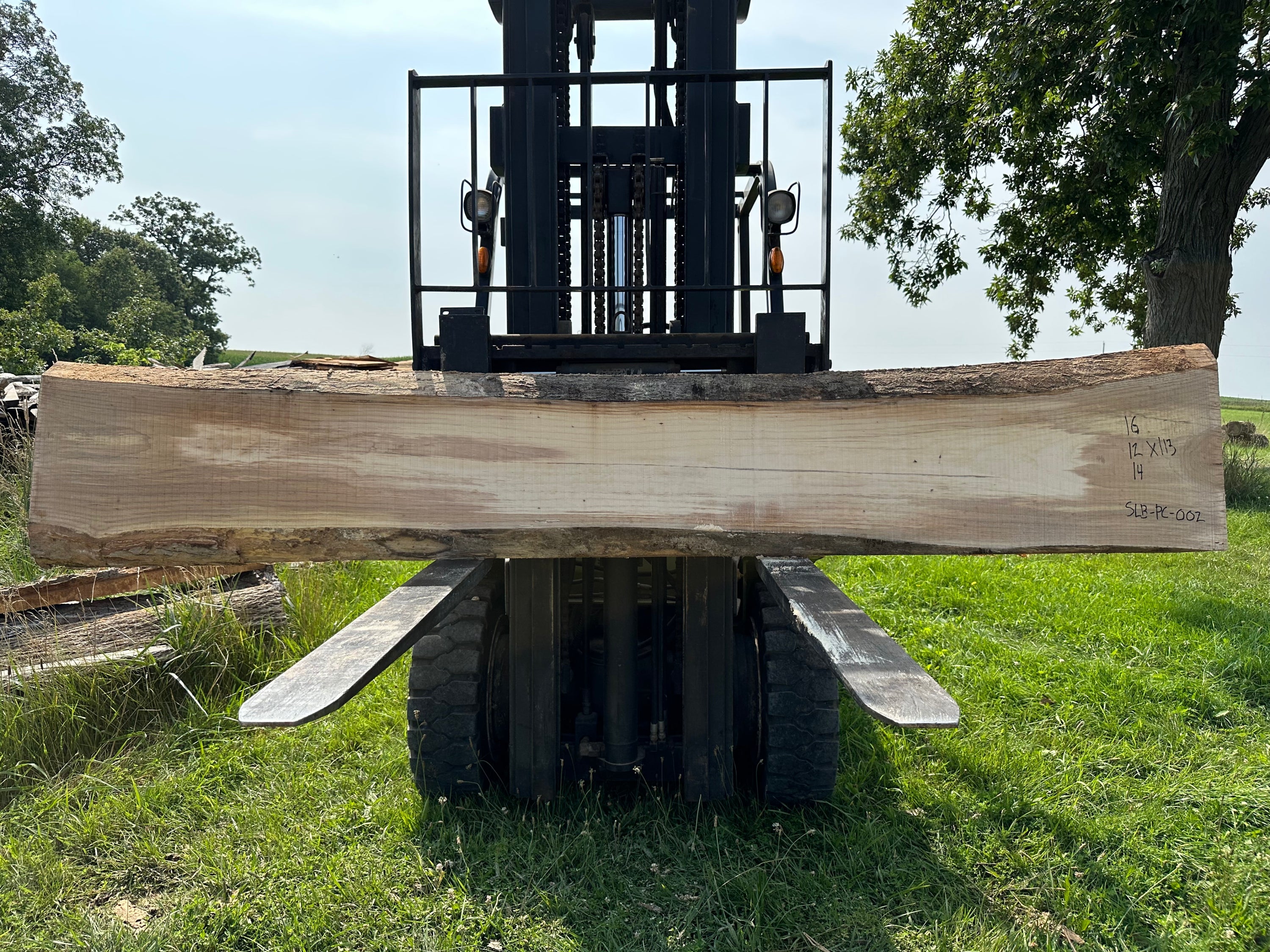 SLB-PC-002 Pecan Slab – Monk Creek Woodworks