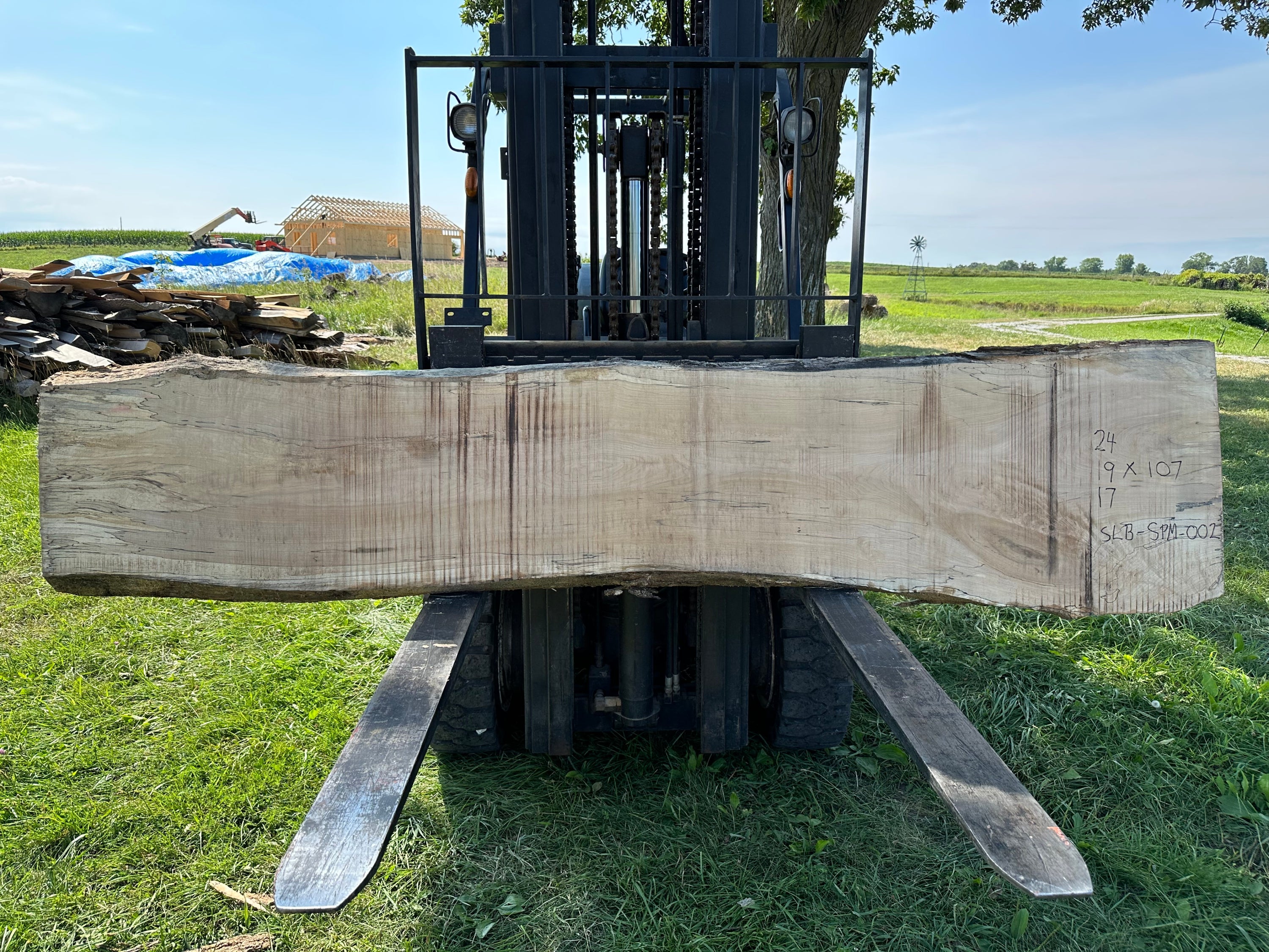 SLB-SPM-002 Spalted Maple Slab – Monk Creek Woodworks