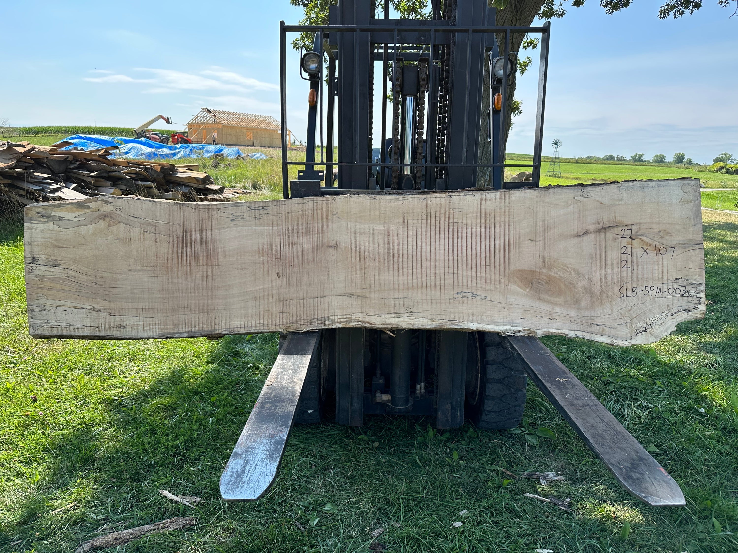 SLB-SPM-003 Spalted Maple Slab – Monk Creek Woodworks